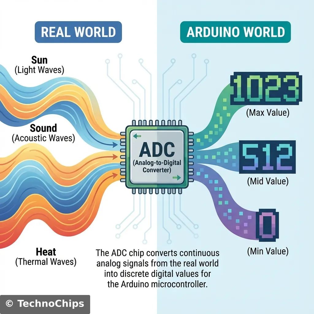 Reading the World: Master Arduino Analog Inputs & Potentiometers ...